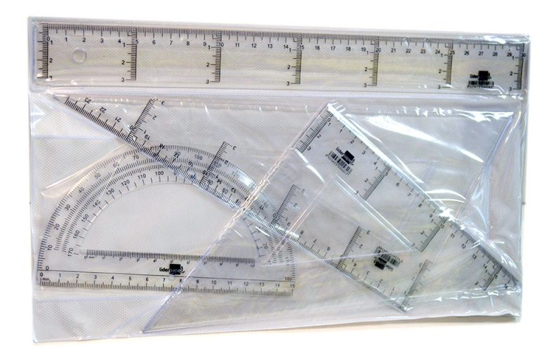 Set de reglas escolares - Taller de dibujo y pintura Aceña - Olmedo